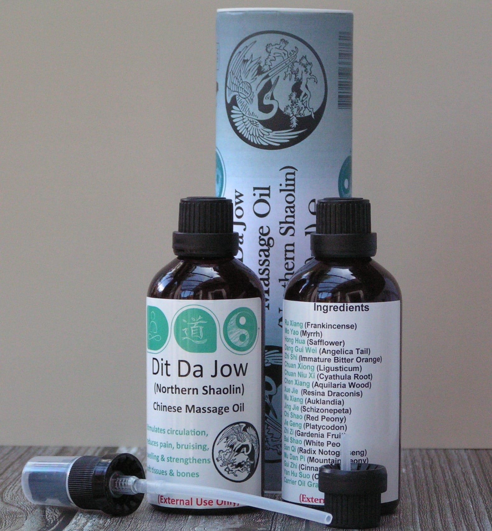 Dit Da Jow Massage Oil (Northern Shaolin) 100ml - DitDaJow.UK