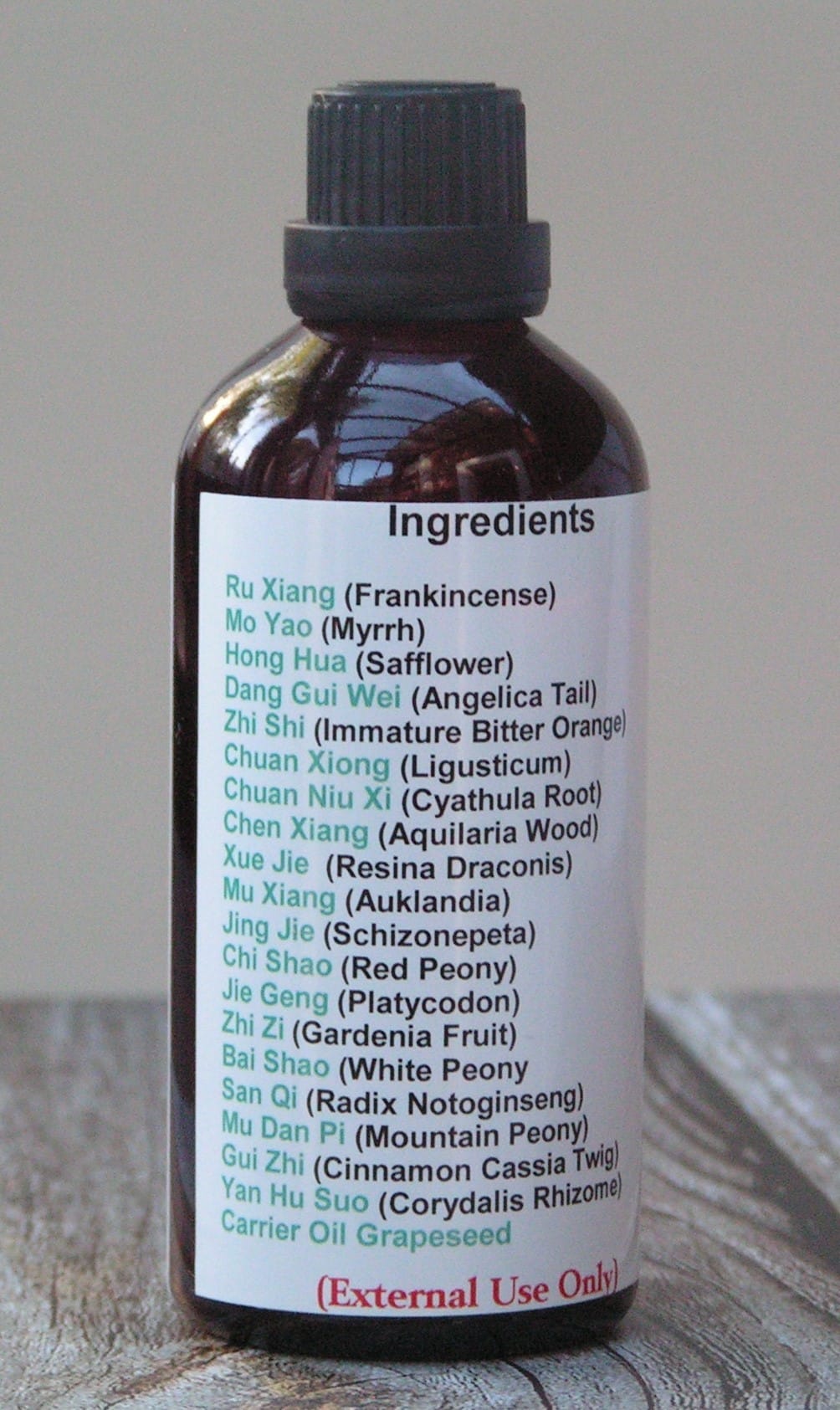 Dit Da Jow Massage Oil (Northern Shaolin) 100ml - DitDaJow.UK