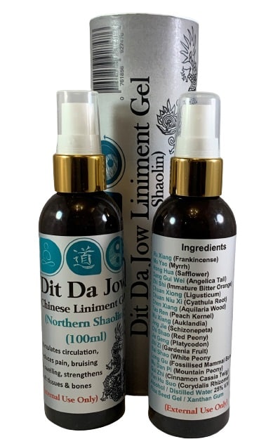 Dit Da Jow Liniment Gel (Northern Shaolin) 100ml - DitDaJow.UK